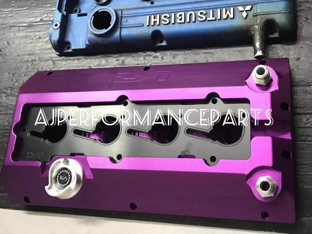 VR VELOCITY RACE PERFORMANCE BILLET VALVE COVER MITSUBISHI 4G63 EVO123 ...