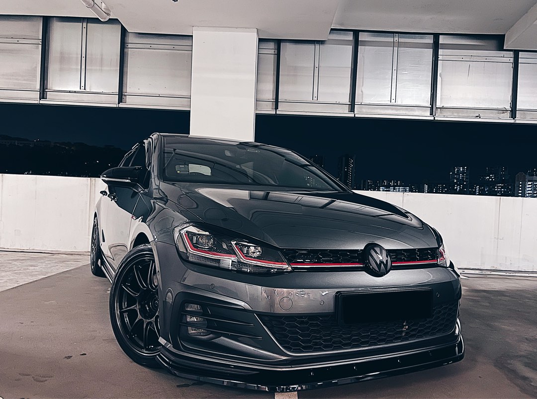 VW MK7.5 Golf R-Line/GTI/R Maxton Design Front Lip, Car Accessories ...