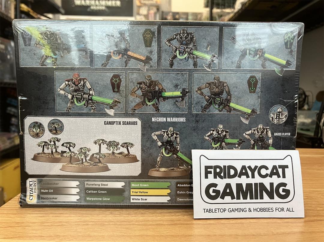 Warhammer 4000: Necron Warriors with Canotek Scarabs(PRE-INDOMITUS ...