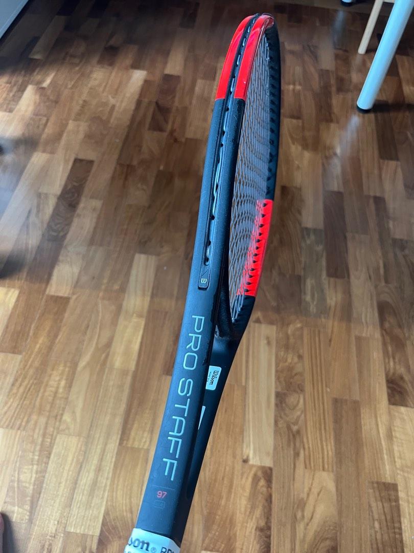 Wilson Pro Staff 97 v11.0, Sports Equipment, Sports & Games, Racket ...