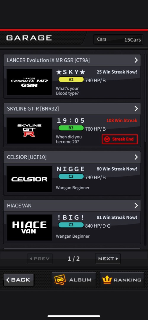 Wmmt bana (high grade cars), Video Gaming, Video Games, Others on Carousell