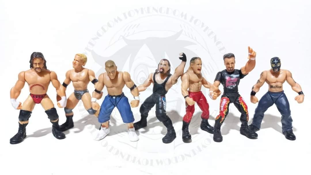 WWE Jakks Pacific Mini Figures, Hobbies & Toys, Toys & Games on Carousell