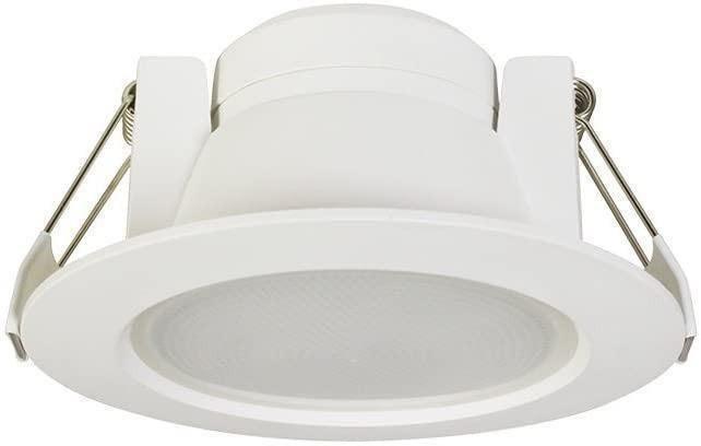 X4103 White Round Recessed LED Spotlight, 10 W, 12 cm, 800 lm 4000K ...