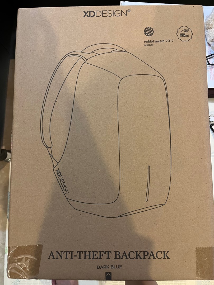 XD design anti theft backpack dark blue, Men's Fashion, Bags, Backpacks ...