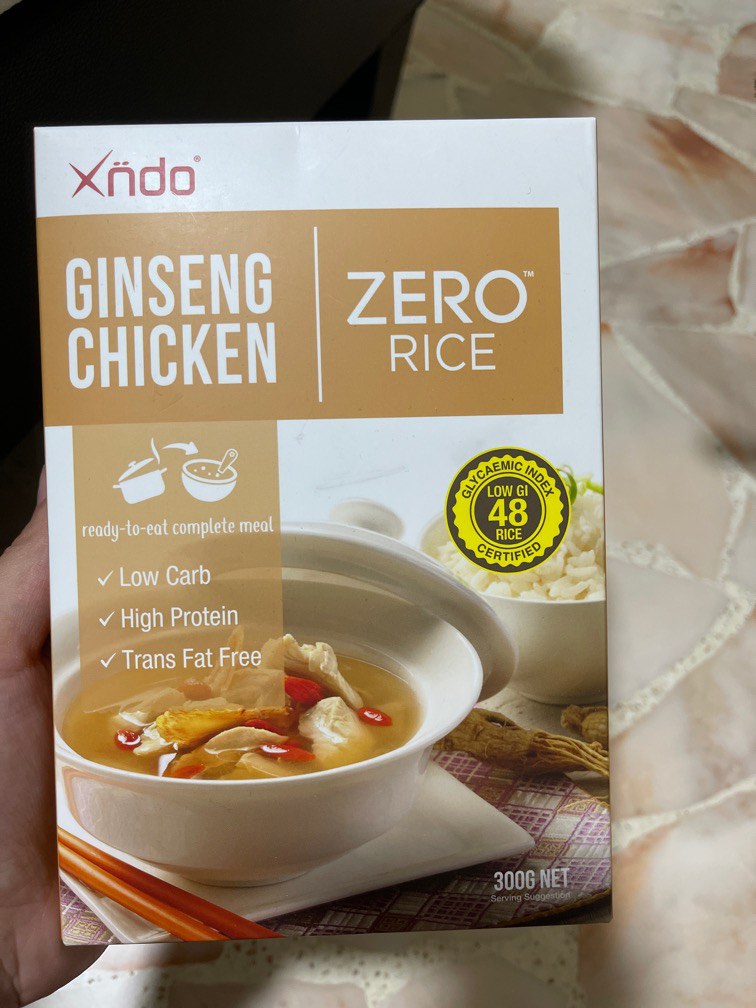 Xndo Zero Rice Ginseng Chicken / Japanese Chicken / Beef Rendang, Food ...