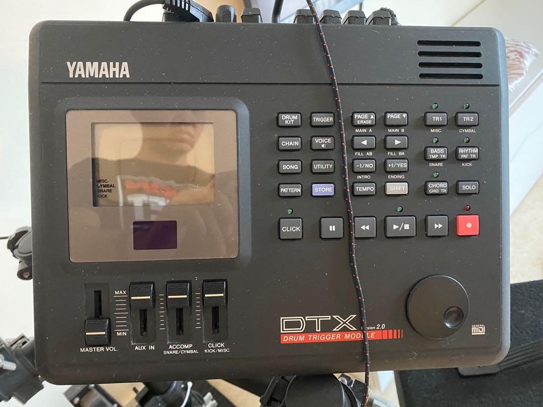 Yamaha DTX V2 Drum Set with NUX monitor, Hobbies & Toys, Music & Media ...
