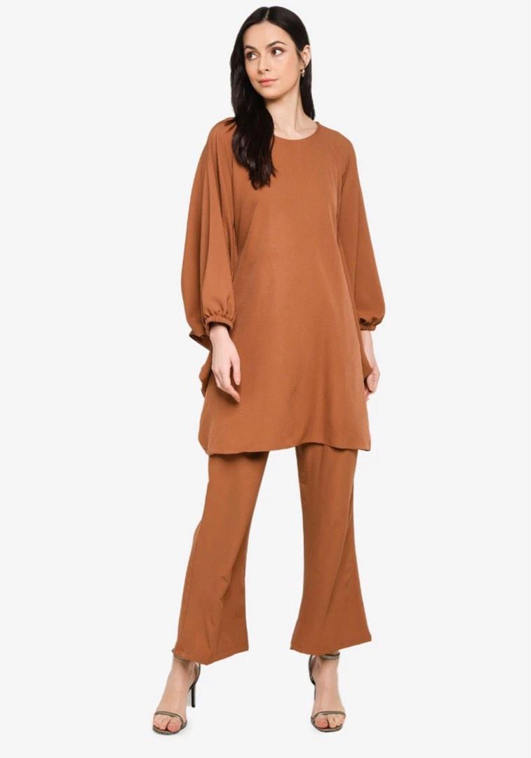 Zalikha Blouse Suit Kaftan Set (Top & Bottom) from Butik Sireh Pinang ...