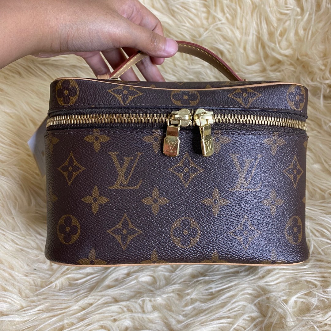LOUIS VUITTON NICE NANO TOILETRY MONOGRAM (MICROCHIP), Luxury, Bags ...