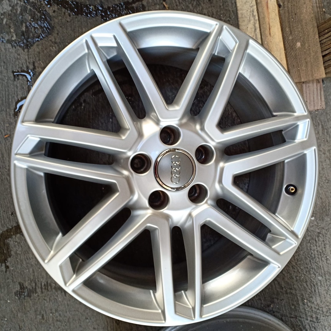18" Audi Original rims, Car Accessories, Tyres & Rims on Carousell