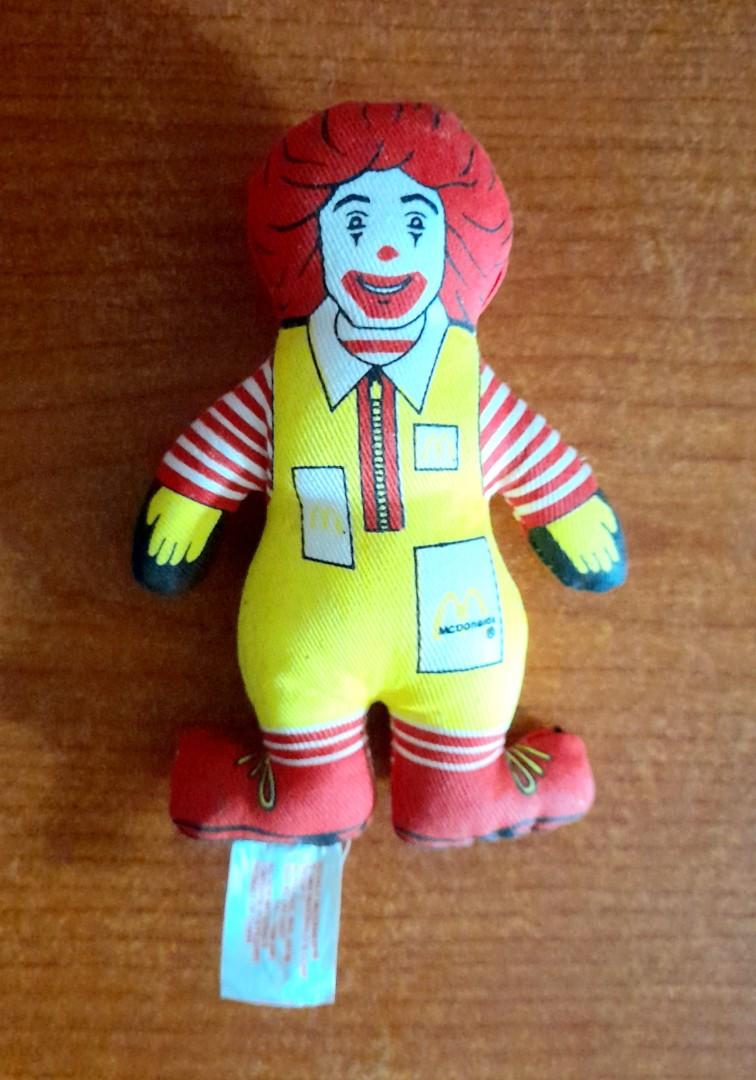 1984 Mini RONALD McDONALD Plush Clown Rag Doll, Hobbies & Toys ...