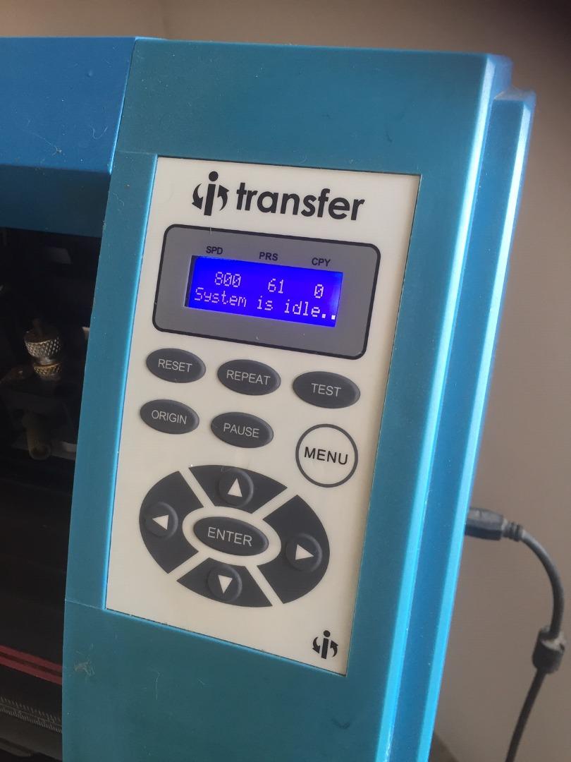 24 inches i-Transfer cutter plotter with stand, Computers & Tech ...