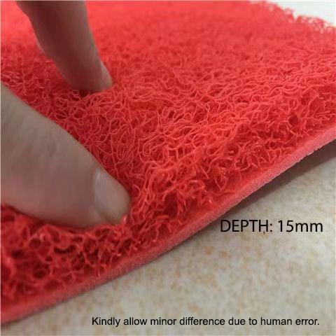 25*120*1.5 cm Long PVC Coil floor mat HDB gate Doorstep Coil Mat Carpet ...
