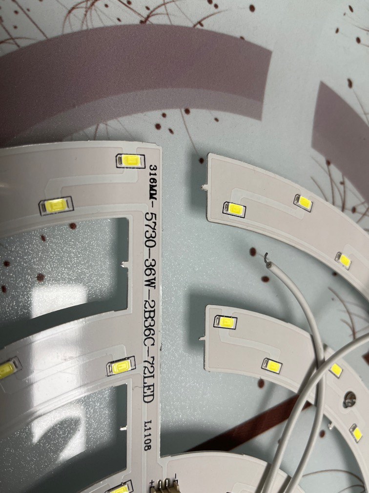 36w LED Round Light with Driver, TV & Home Appliances, Electrical ...