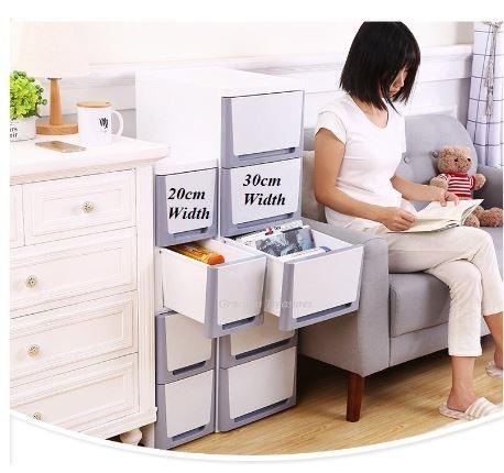 3-7 Tiers Super Slim Plastic Storage Drawer Container - LSG0825 ...