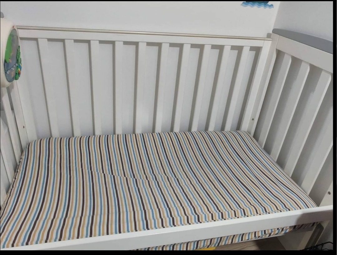 3 in 1 cot from baby to 5yrs old, Babies & Kids, Baby Nursery & Kids ...