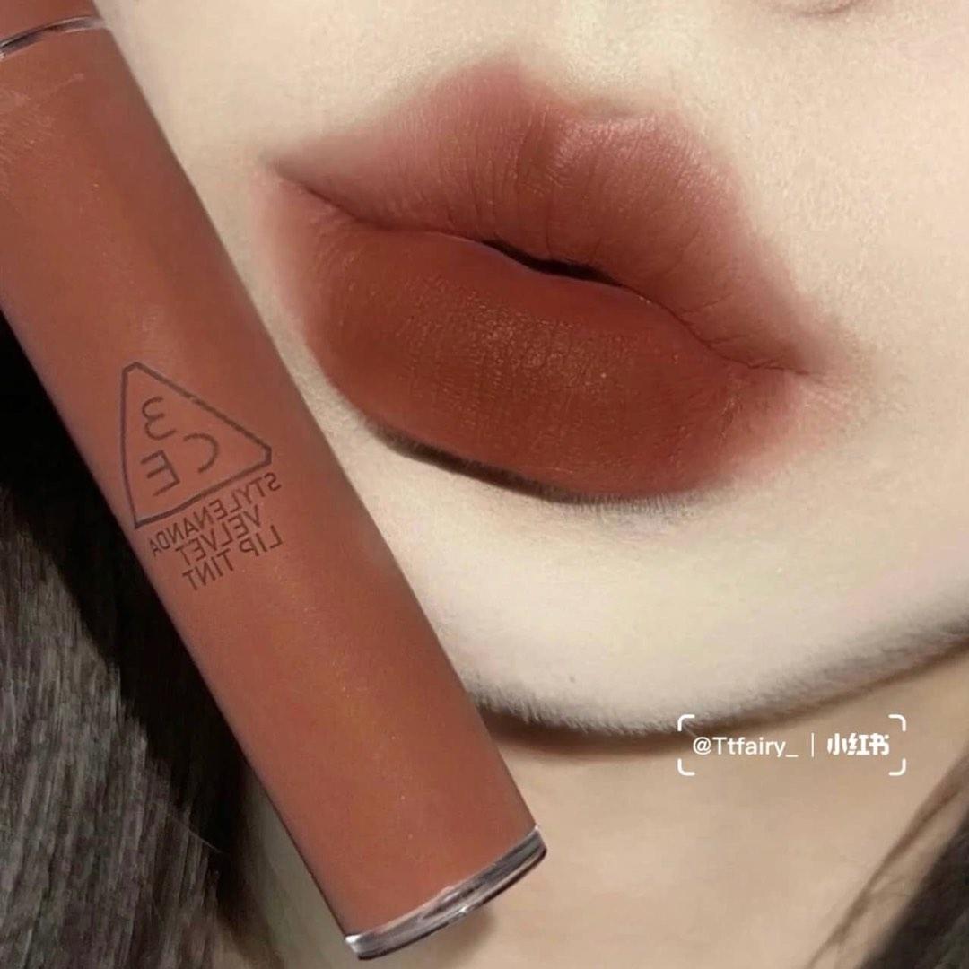 3CE Velvet Lip Tint - Bitter Hour, Beauty & Personal Care, Face, Makeup ...