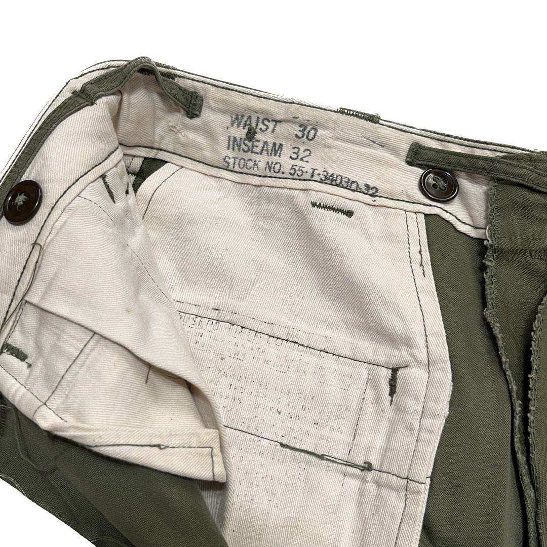 40's US Army WWII M43 Field Pants W29-31", 男裝, 褲＆半截裙, 長褲 - Carousell