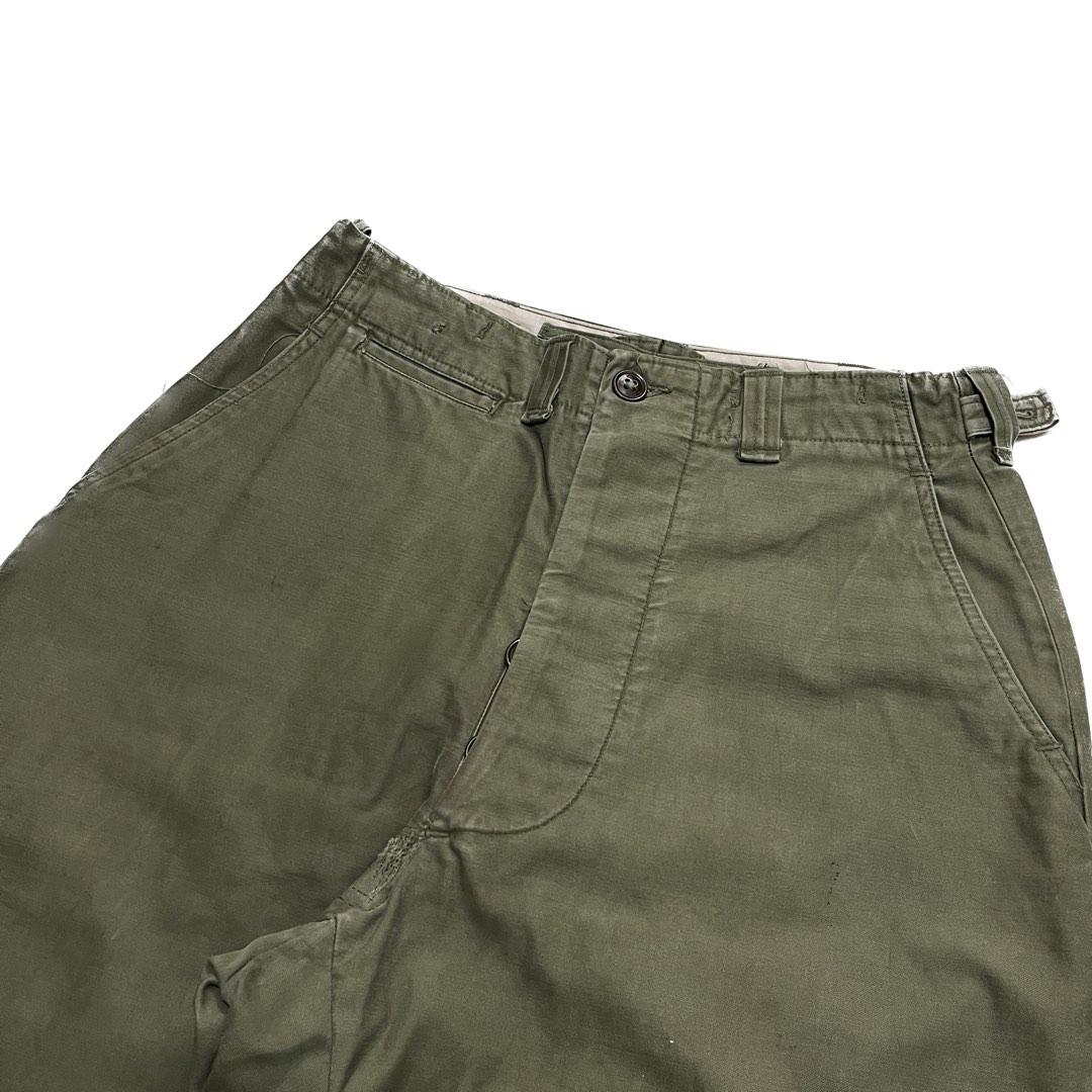 40's US Army WWII M43 Field Pants W29-31", 男裝, 褲＆半截裙, 長褲 - Carousell