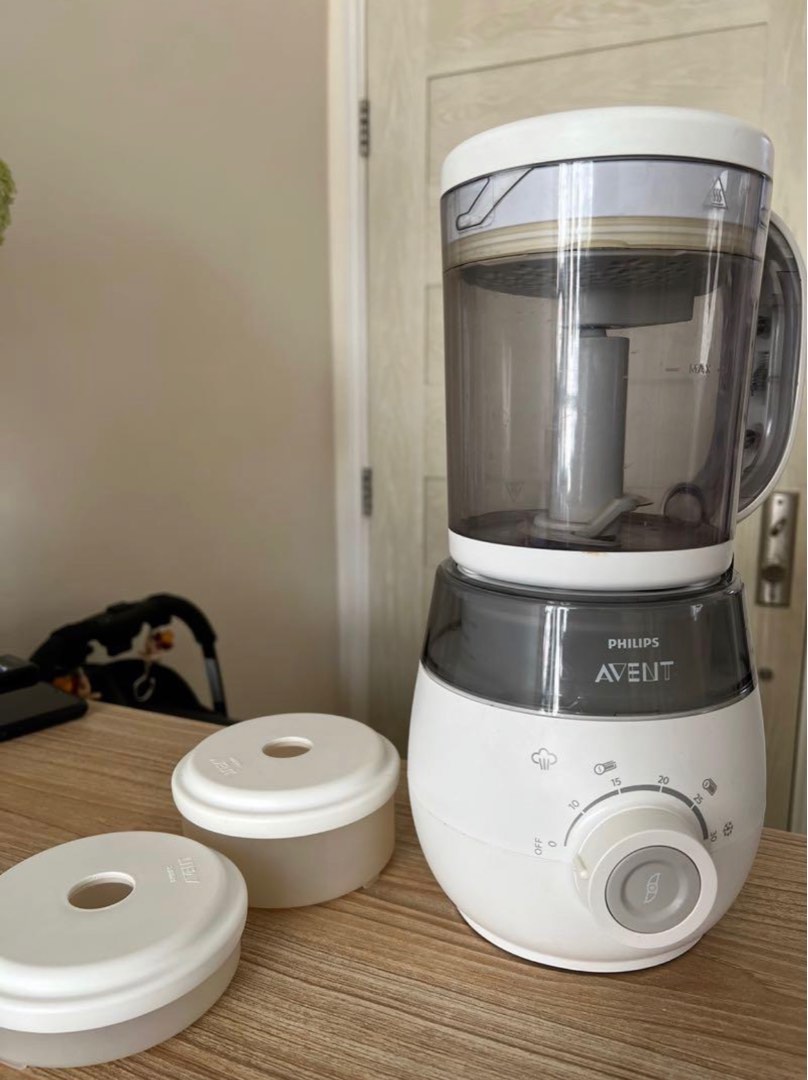 四合一嬰兒蒸煮攪拌器philips avent steamer blender 4-in-1 manual, 兒童＆孕婦用品, 護理及餵哺 ...