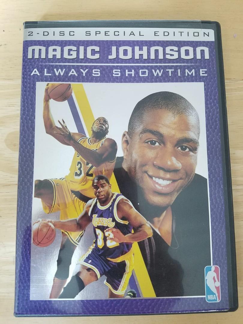 罕有 絕版 NBA Magic Johnson Lakers Always Showtime DVD 2 dics special ...