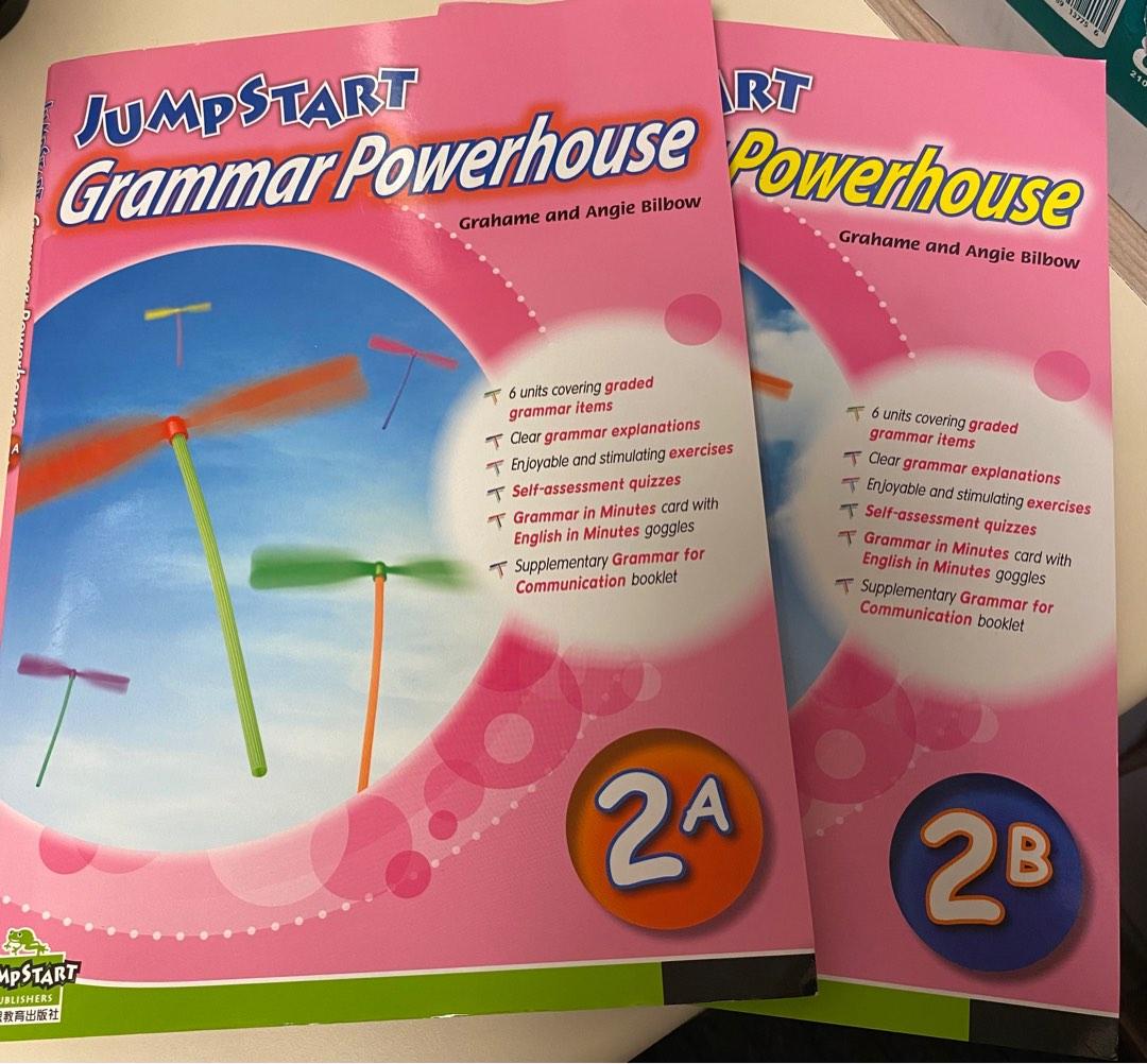 小二英文補充練習 Jumpstart Grammar Powerhouse, 興趣及遊戲, 書本 & 文具, 教科書 - Carousell