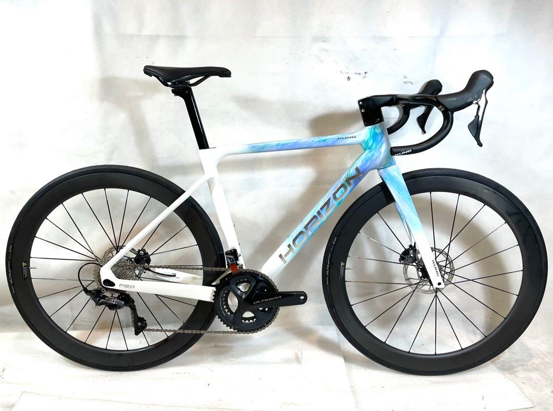 攻隊天際 kung 8020套件 碳條輪組 碟剎公路車 horizon feo disc roadbike, 運動產品, 單車及配件, 單車 ...