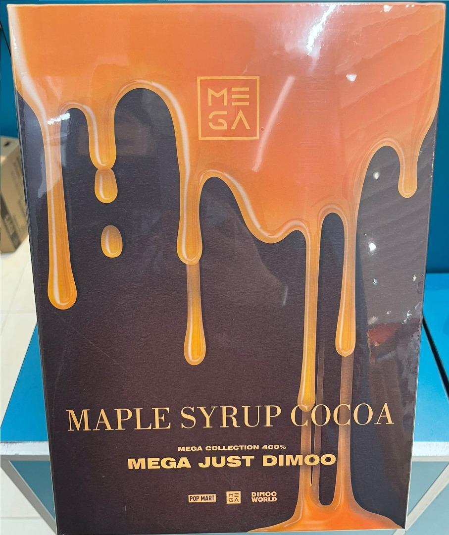 全新未開封 POP MART Popmart Mega Collection 400% Mega Just Dimoo Maple Syrup ...