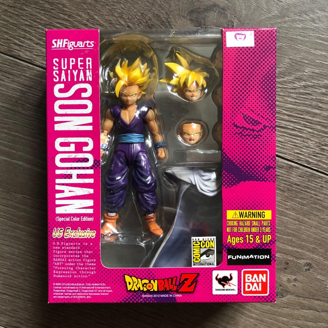 全新 SDCC SHF 悟飯 超級撒亞人 Son Gohan Super Saiyan 會場限定版 (SDCC 2012), 興趣及遊戲 ...