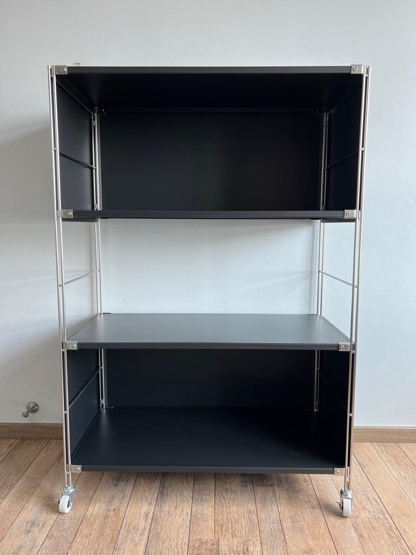 MUJI SUS Stainless Steel Unit Shelf WIDE M, Furniture & Home Living ...