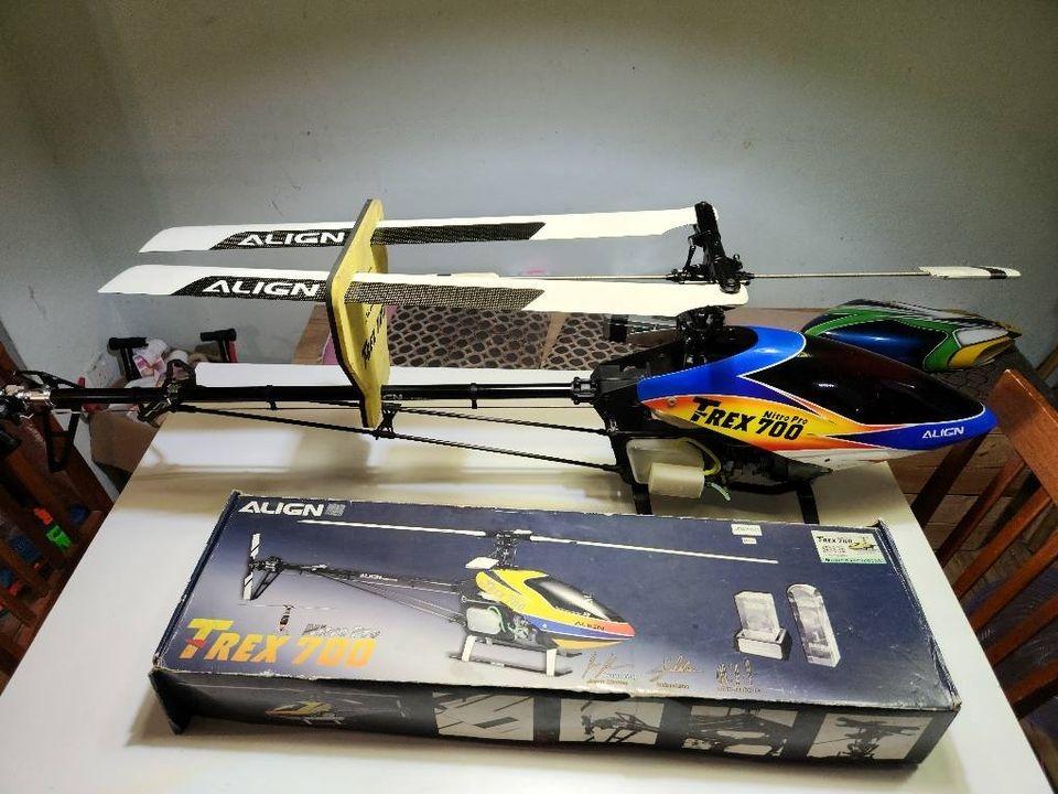 Align Trex 700 Nitro & Futaba T10, Hobbies & Toys, Toys & Games on ...