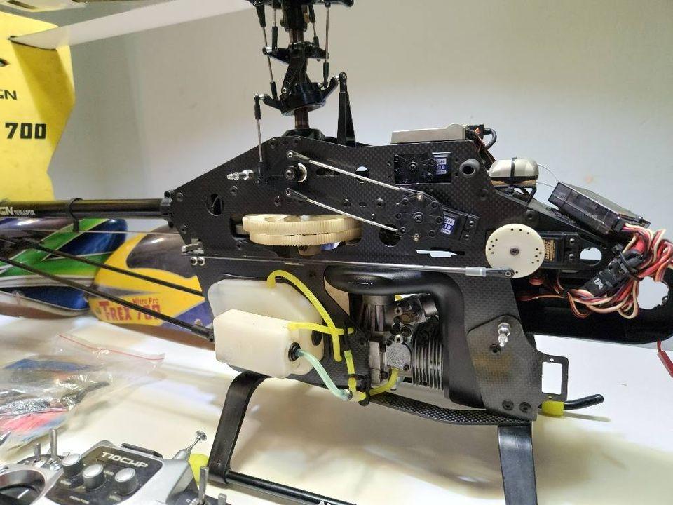 Align Trex 700 Nitro & Futaba T10, Hobbies & Toys, Toys & Games on ...