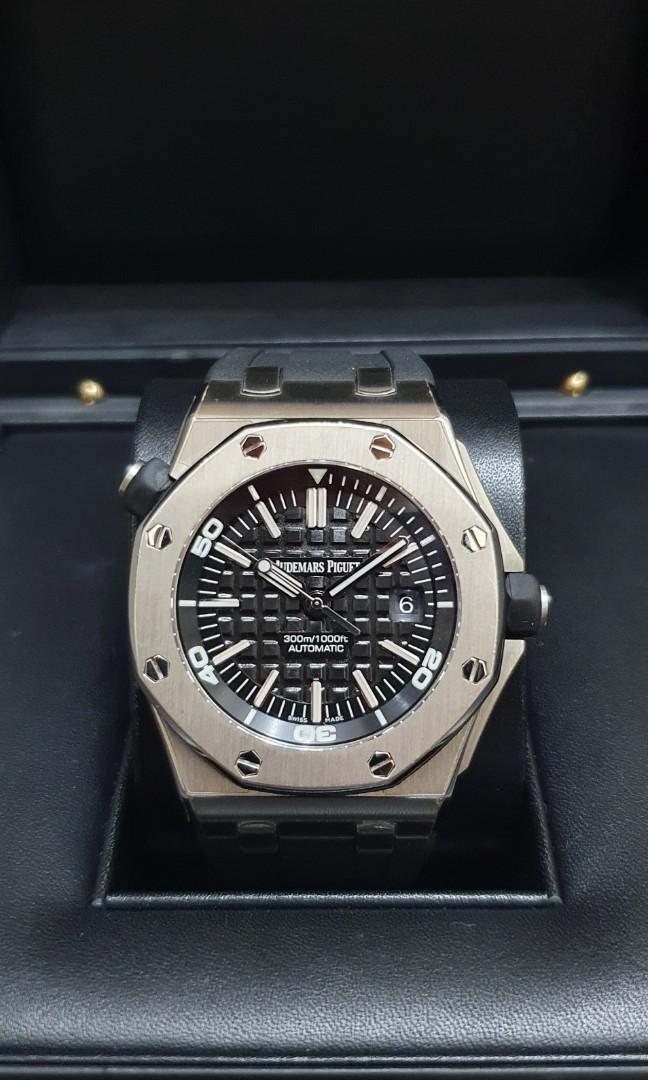 『已交流』AP 愛彼 15703 Royal Oak Offshore Diver 皇家橡樹 離岸型 潛水錶 15703 ST.OO ...