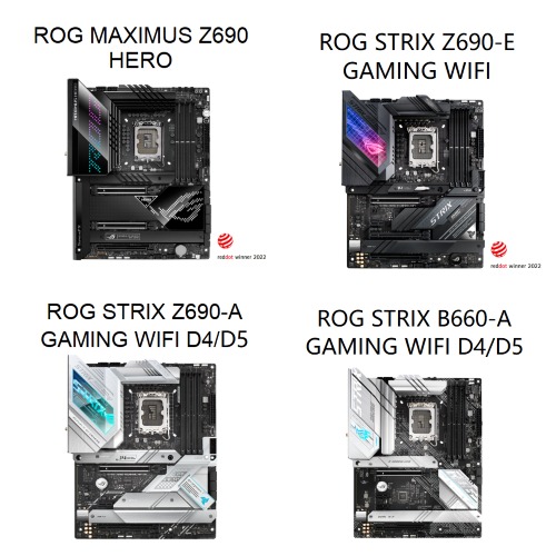 ASUS ROG Z690 B660 LGA 1700 Socket Motherboard, Computers & Tech, Parts & Accessories, Computer ...