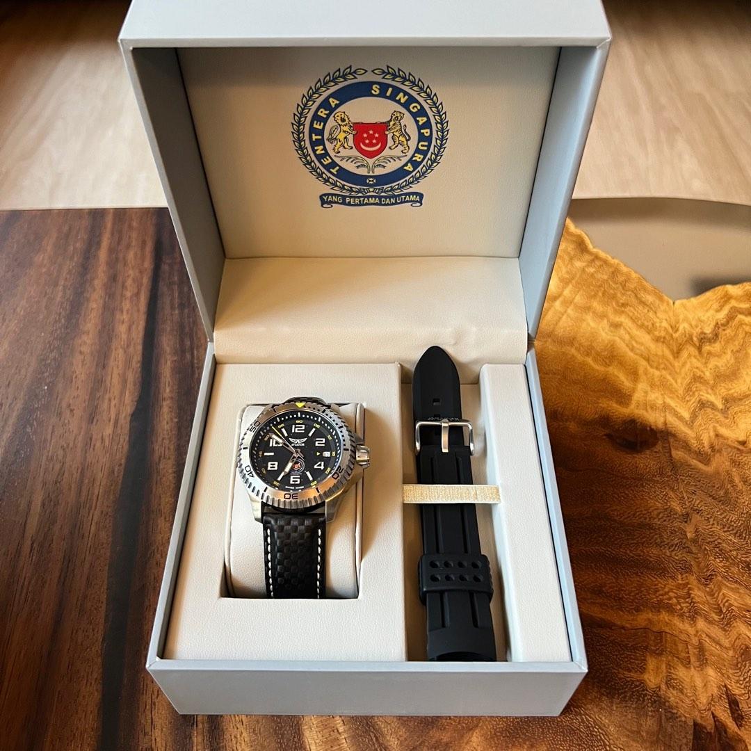 Aviator Swiss Military EDC SAF Watch, Luxury, Watches on Carousell