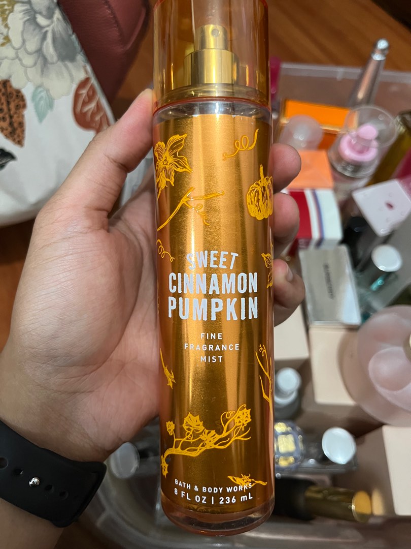 Bath & Body Works Sweet Cinnamon Pumpkin, Beauty & Personal Care, Fragrance & Deodorants on ...