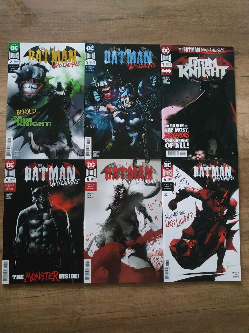 Batman Who Laughs (2019 DC) Comics Set, Hobbies & Toys, Books ...
