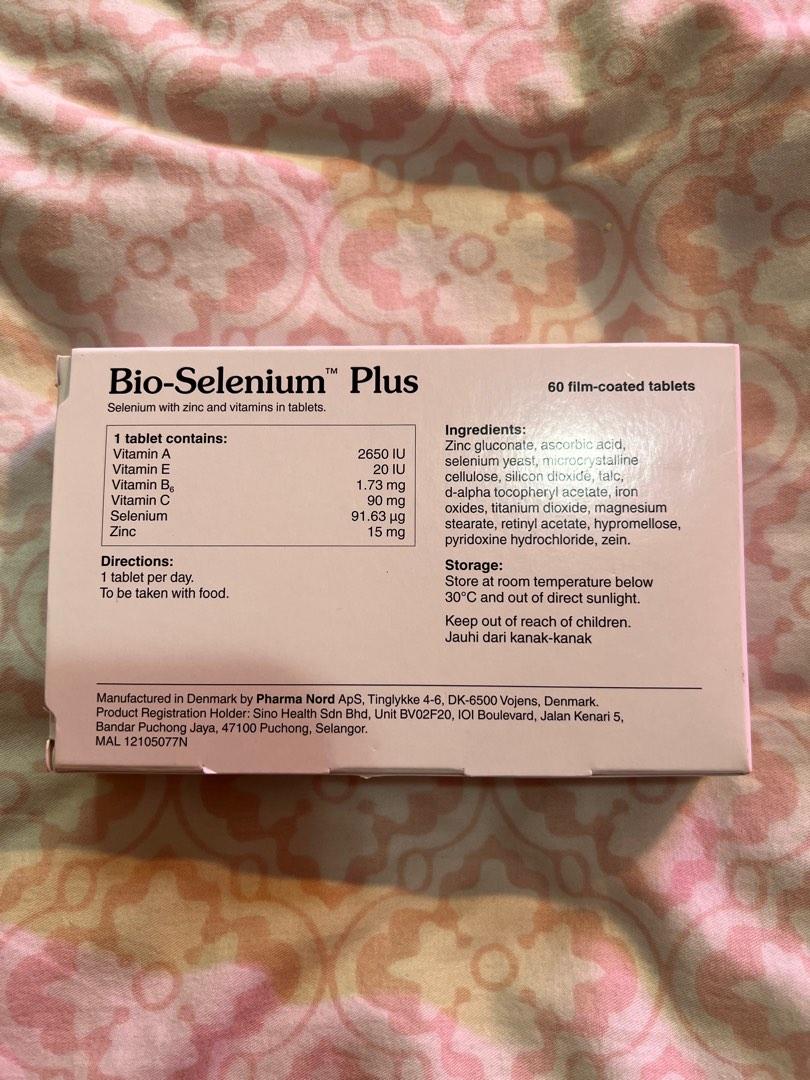 Bio selenium plus 60tablets per box, Health & Nutrition, Health ...