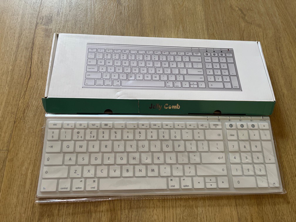BNIB Jelly Comb Bluetooth wireless slim keyboard, Computers & Tech, Parts & Accessories ...