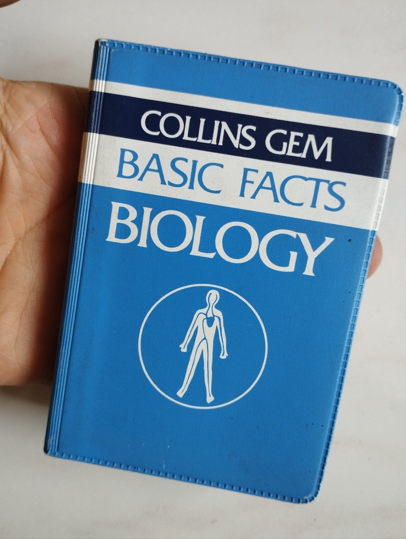 Book: Basic Facts Biology. Collins Gems, Everything Else on Carousell