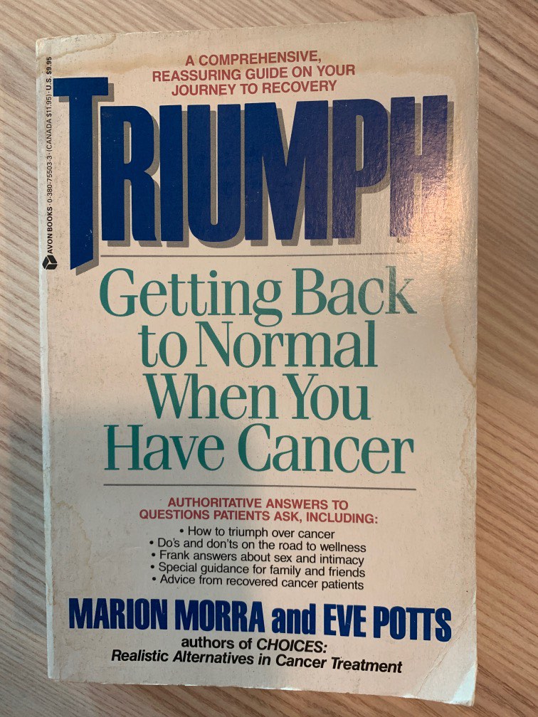 Book: Getting Back to Normal When You Have Cancer, Hobbies & Toys ...