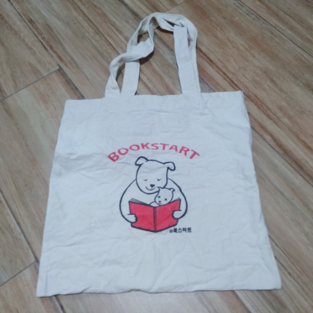 bookstart totebag, Women's Fashion, Bags & Wallets, Tote Bags on Carousell
