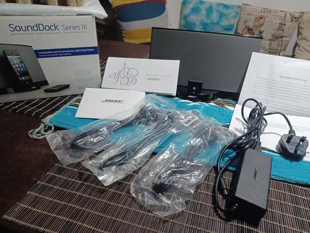 Bose SoundDock Series III Digital Music System with Lightning Connector ...
