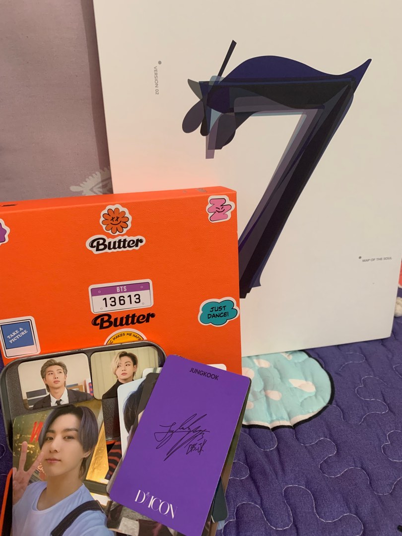 BTS Butter & Map 7 Unsealed, Hobbies & Toys, Memorabilia & Collectibles ...