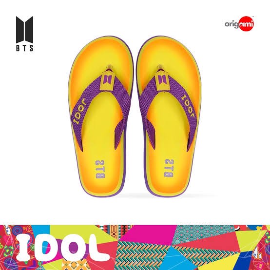 BTS IDOL SLIDES, Women's Fashion, Footwear, Sandals on Carousell