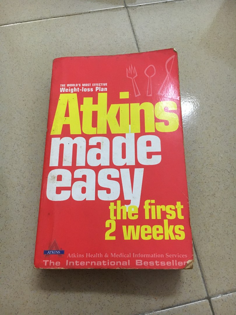 Buku Atkins Made Easy The First 2 Weeks Book, Hobbies & Toys, Books ...