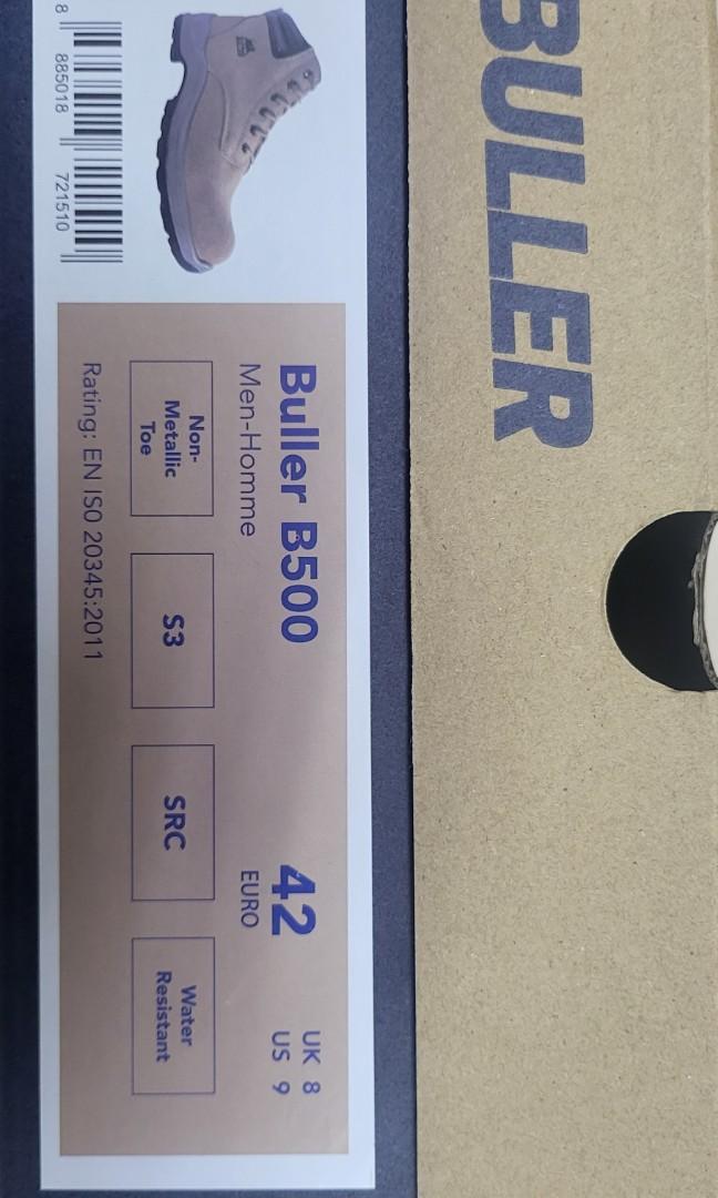 BULLER Safety Boots, Men's Fashion, Footwear, Boots on Carousell