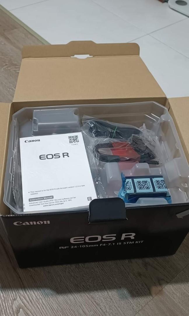 Canon EOS R RF 24-105mm F4-7.1 IS STM Kit, Photography, Cameras on Carousell