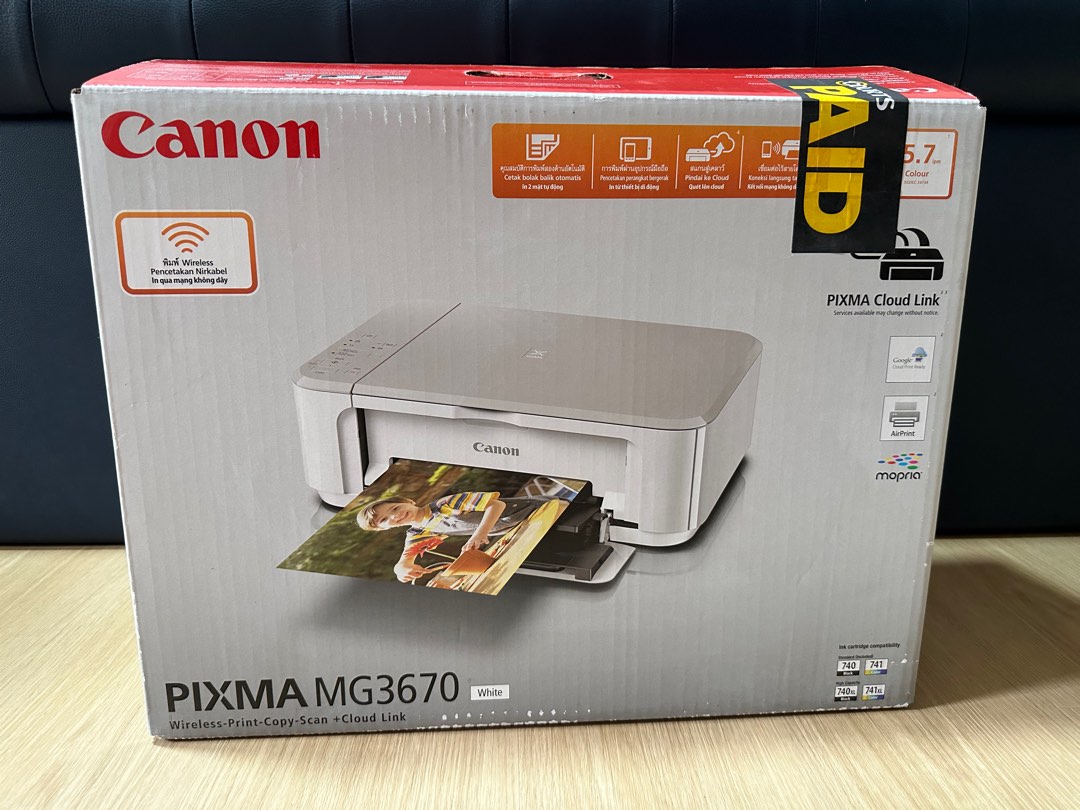 Canon Pixma MG3670, Computers & Tech, Printers, Scanners & Copiers on ...