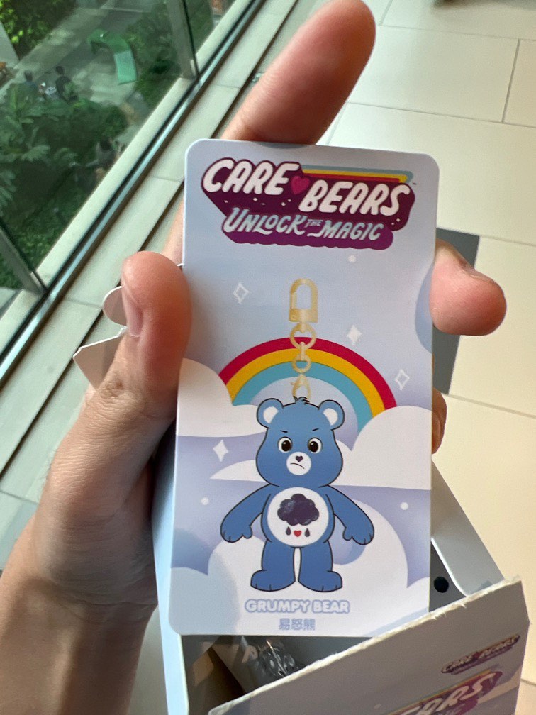 Care Bear Grumpy Heart Popmart, Hobbies & Toys, Toys & Games on Carousell