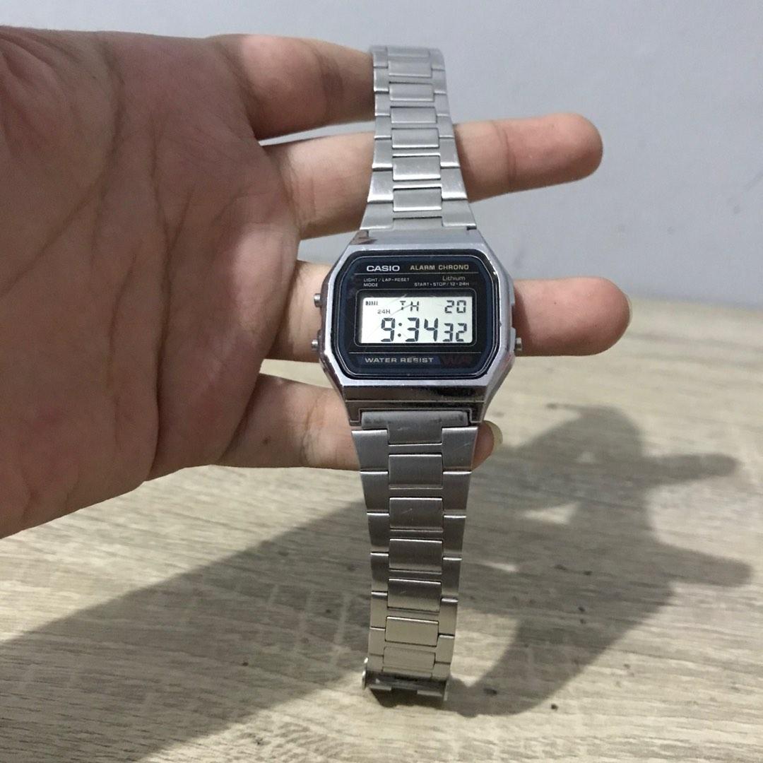 CASIO SILVER VINTAGE ORIG WATCH, Men's Fashion, Watches & Accessories ...